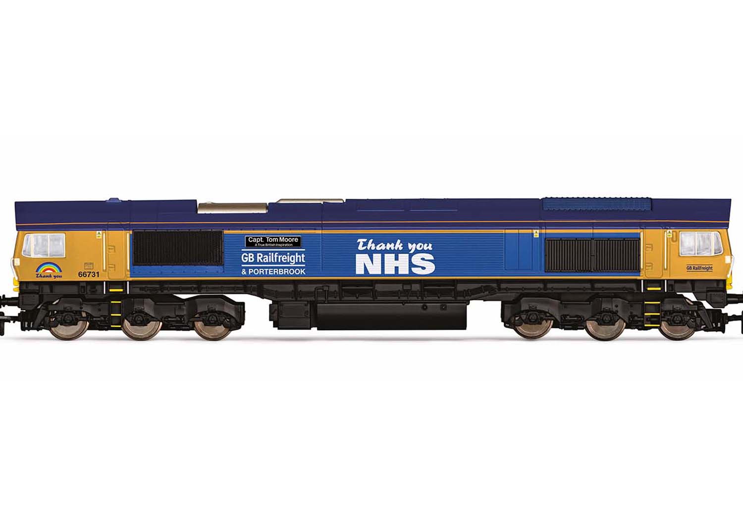 Limited edition model of Capt Tom Moore loco raises £140,000 for NHS ...