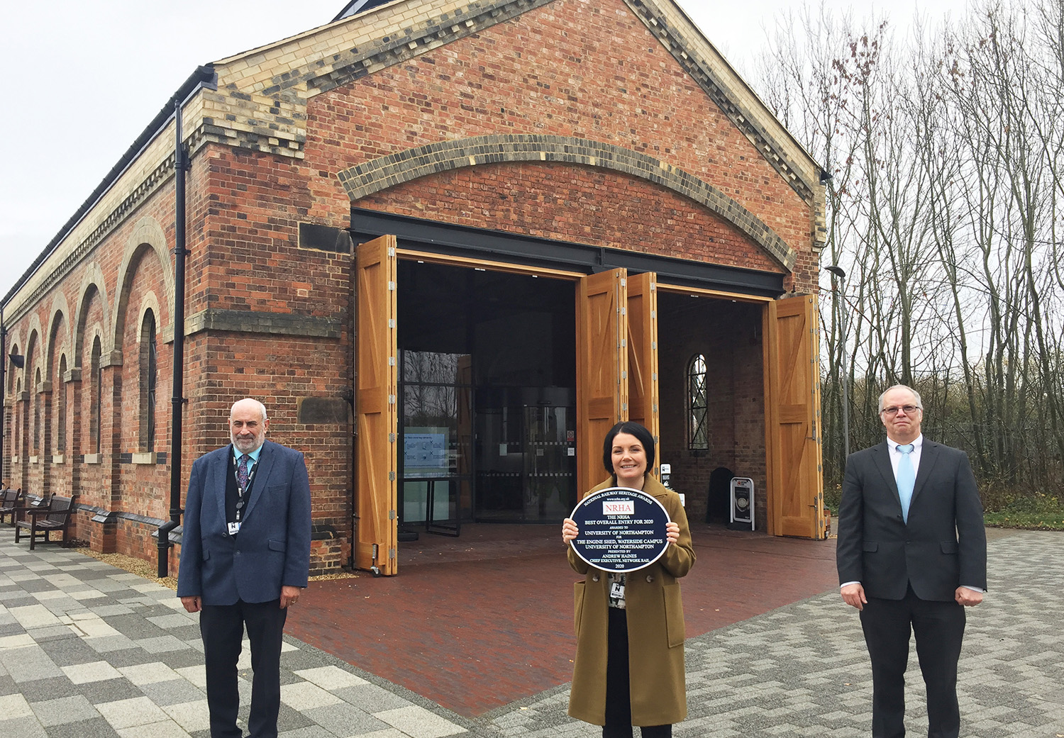 Northampton university wins award for its railway heritage - Rail UK