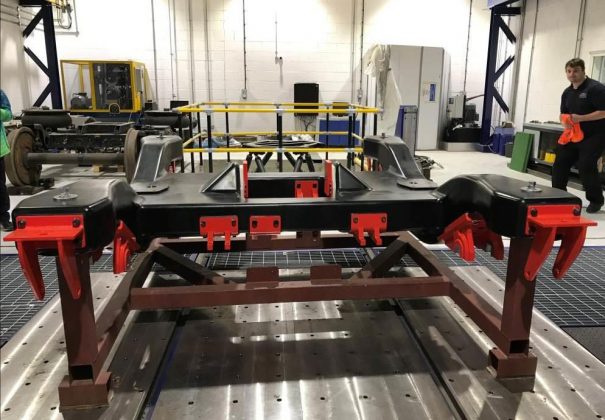 Zero Carbon? Not here! Carbon-fibre bogie frame - Rail UK